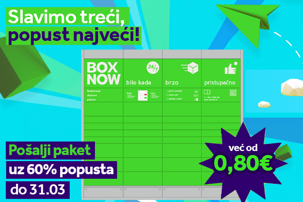 BoxNow Website - Budućnost Dostave Paketa